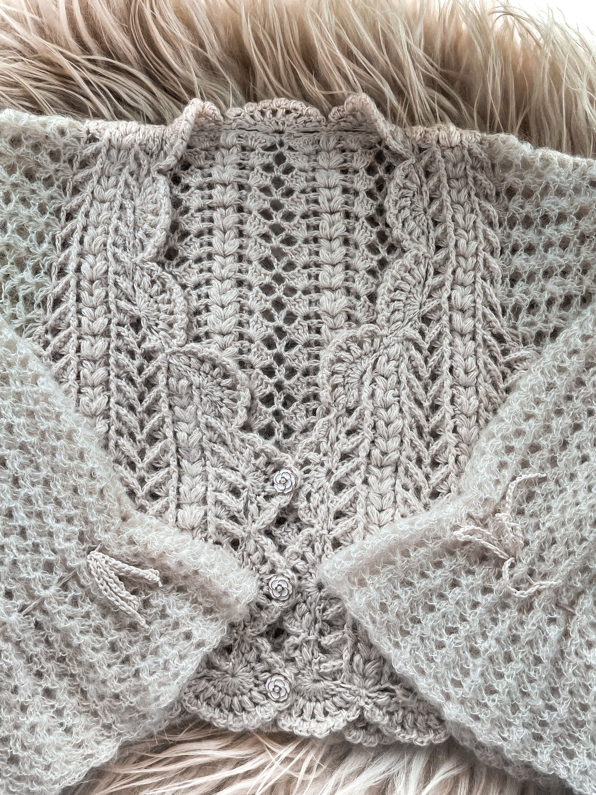 Crochet Pattern - Tulip Cardigan – Hooked by Cille